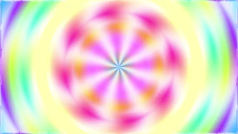 Soft focus fast spin of colorful wheel b... | Stock Video | Pond5