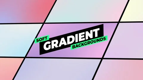 After Effects Template: Soft Gradient Backgrounds #310677838