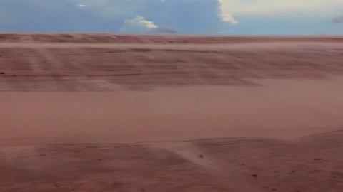 Soft gradient of sand dunes stretching u... | Stock Video | Pond5