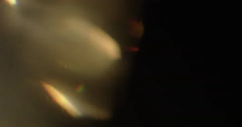 Soft lens flare effect with glowing | Stock Video | Pond5