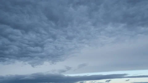 Soft white clouds moving on blue sky bac... | Stock Video | Pond5