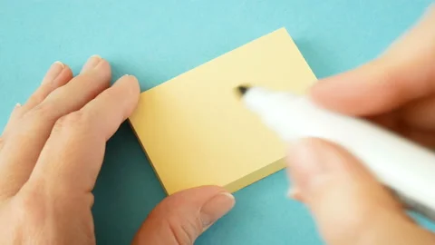 software scrum agile board with paper ta... | Stock Video | Pond5