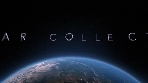 Solar Collectors 3D title animation on t... | Stock Video | Pond5