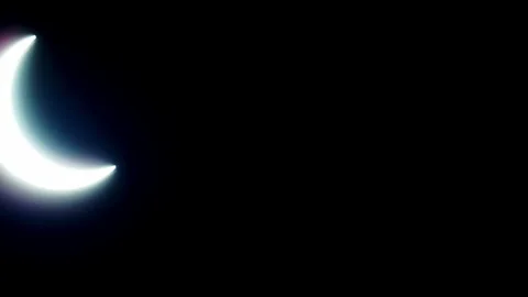 solar eclipse in the Dubai desert. almos... | Stock Video | Pond5