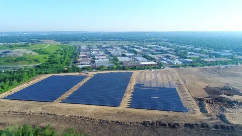 Solar Field Dolly Close Up Shot | Stock Video | Pond5