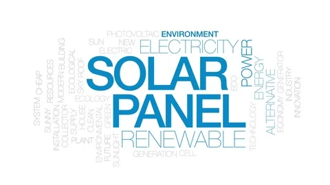 Solar Panel Design Stock Footage ~ Royalty Free Stock Videos | Pond5