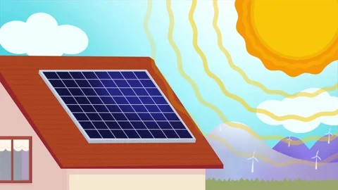 After Effects Template: Solar Panel Animations 4K #160402909