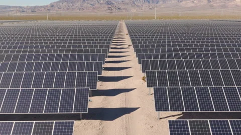 Solar Panel Desert Stock Video Footage | Royalty Free Solar Panel Desert Videos | Pond5