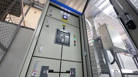 Power Factory Control Room Stock Video Footage | Royalty Free Power ...