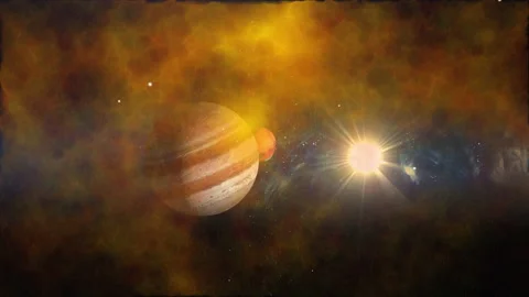 Solar system planets and space | Stock Video | Pond5
