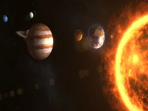 Solar System Planets Stock Footage ~ Royalty Free Stock Videos | Pond5
