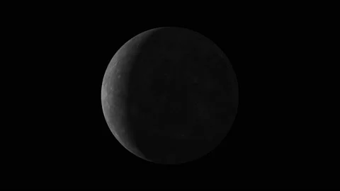 Solar system's planet of Mercury animati... | Stock Video | Pond5