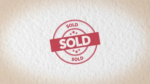 Sold Stamp Stock Videos – Royalty-Free HD & 4K Videos