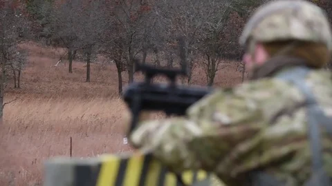 Soldier and Barrier Stock Videos – Royalty-Free HD & 4K Videos | Pond5