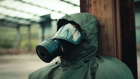 Gas Mask Soldier Stock Video Footage | Royalty Free Gas Mask Soldier ...