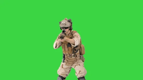 Green Screen Soldier Shooting Stock Videos – Royalty-Free HD & 4K ...