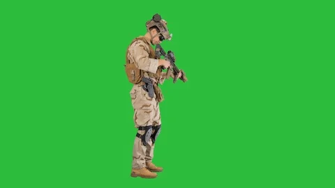 Rifle Green Screen Stock Video Footage | Royalty Free Rifle Green ...