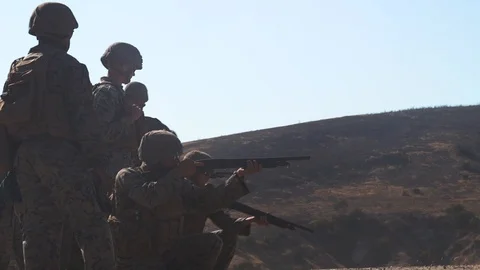 Soldiers Gun Drilling Stock Videos – Royalty-Free HD & 4K Videos | Pond5