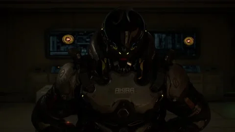 Soldiers of the future assemble for alie... | Stock Video | Pond5