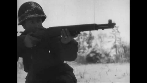 Soldiers of infantry division attack the... | Stock Video | Pond5