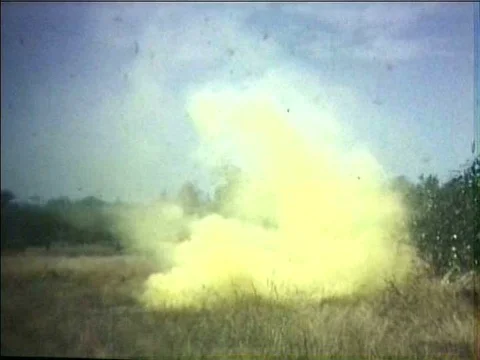 Soldiers looking at a map and talking in... | Stock Video | Pond5