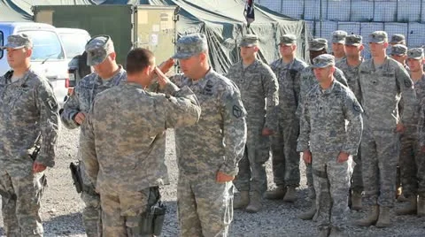 Saluting Soldiers Stock Video Footage | Royalty Free Saluting Soldiers ...