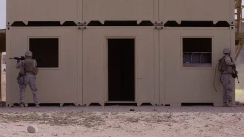 Military Compound Stock Video Footage | Royalty Free Military Compound ...