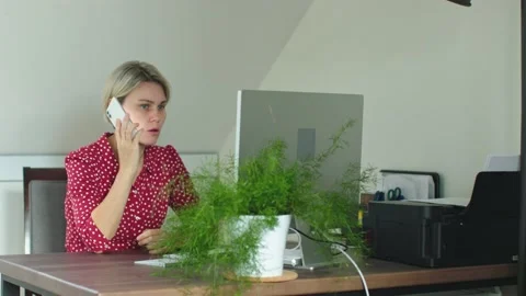 solving different problem pc desk comput... | Stock Video | Pond5