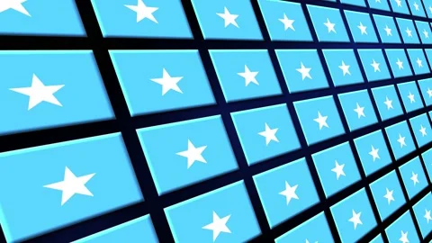 Somalia Flag Animated Background 3d Anim... | Stock Video | Pond5