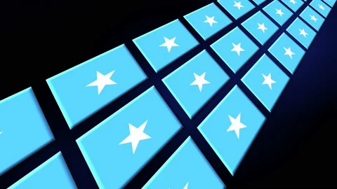 Somalia Flag Animated Background 3d Anim... | Stock Video | Pond5