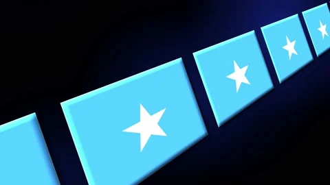 Somalia Flag Animated Background 3d Anim... | Stock Video | Pond5