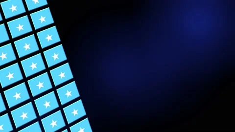 Somalia Flag Animated Background 3d Anim... | Stock Video | Pond5
