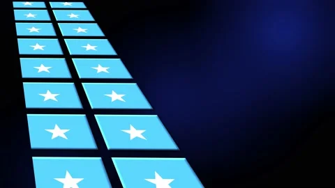 Somalia Flag Animated Background 3d Anim... | Stock Video | Pond5