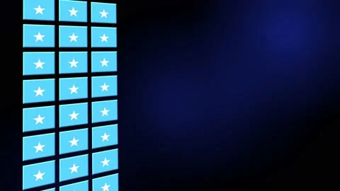 Somalia Flag Animated Background 3d Anim... | Stock Video | Pond5