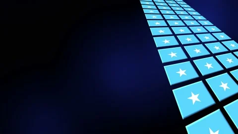 Somalia Flag Animated Background 3d Anim... | Stock Video | Pond5