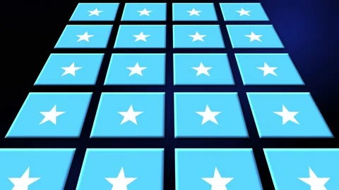 Somalia Flag Animated Background 3d Anim... | Stock Video | Pond5