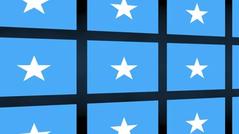 Somalia Flag animation 3d, National Flag... | Stock Video | Pond5