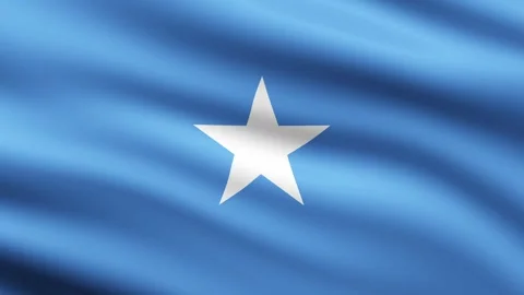 Somalia Flag Waving Animation Full Scree... | Stock Video | Pond5