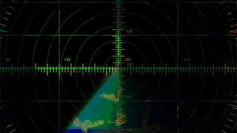 Sonar of Flying through Deep Space Big ... | Stock Video | Pond5