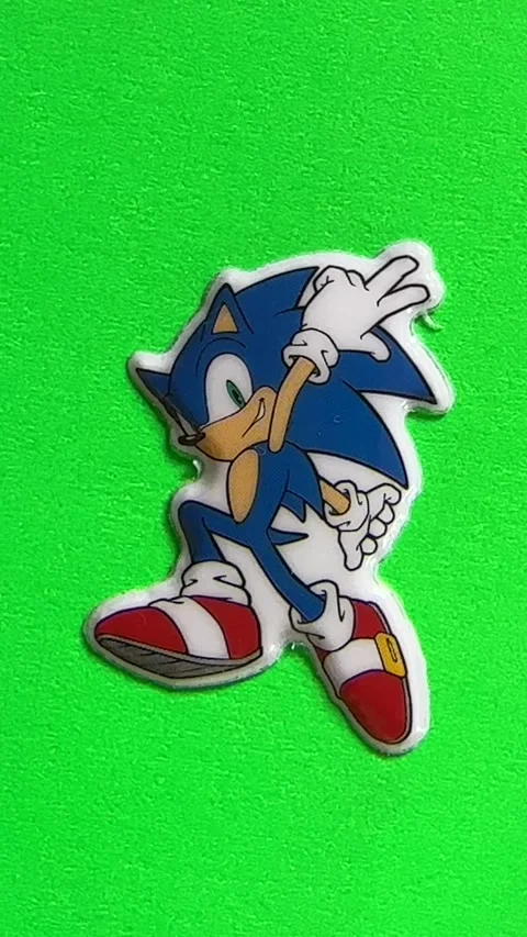 Sonic the Hedgehog Characters on Green S... | Stock Video | Pond5