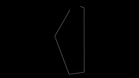 Sonsorol state map of Palau outline anim... | Stock Video | Pond5