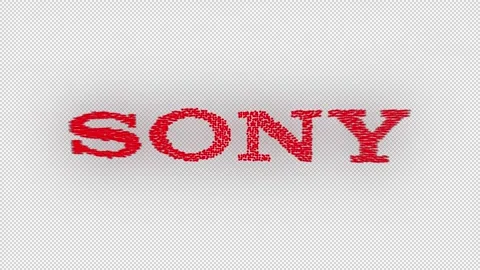 Sony logo animation. | Stock Video | Pond5