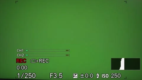 Sony Viewfinder Frame Overlay Camera Rec... | Stock Video | Pond5
