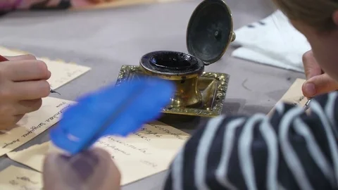 Soon to school. Concept of teaching chil... | Stock Video | Pond5