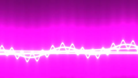 Sound Music Waveform Bouncing Around She... | Stock Video | Pond5