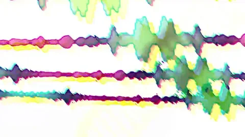 Sound Waves Cartoon Stock Video Footage | Royalty Free Sound Waves ...