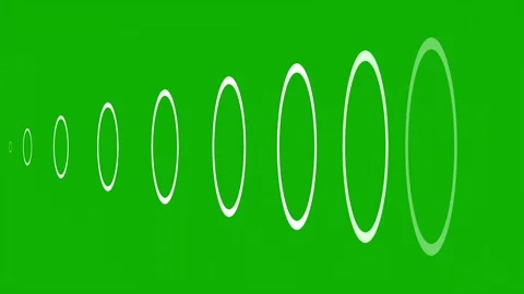 Sound waves green screen motion graphics | Stock Video | Pond5