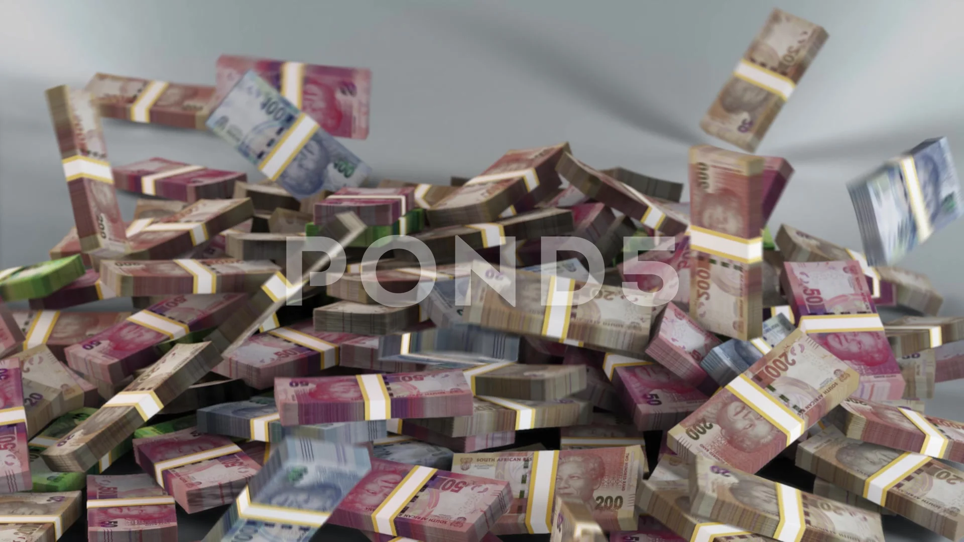 South African Money Stacks