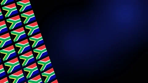 South Africa Flag Animated Background 3d... | Stock Video | Pond5