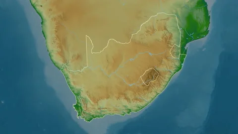 Zoom Map To Africa Stock Video Footage | Royalty Free Zoom Map To ...